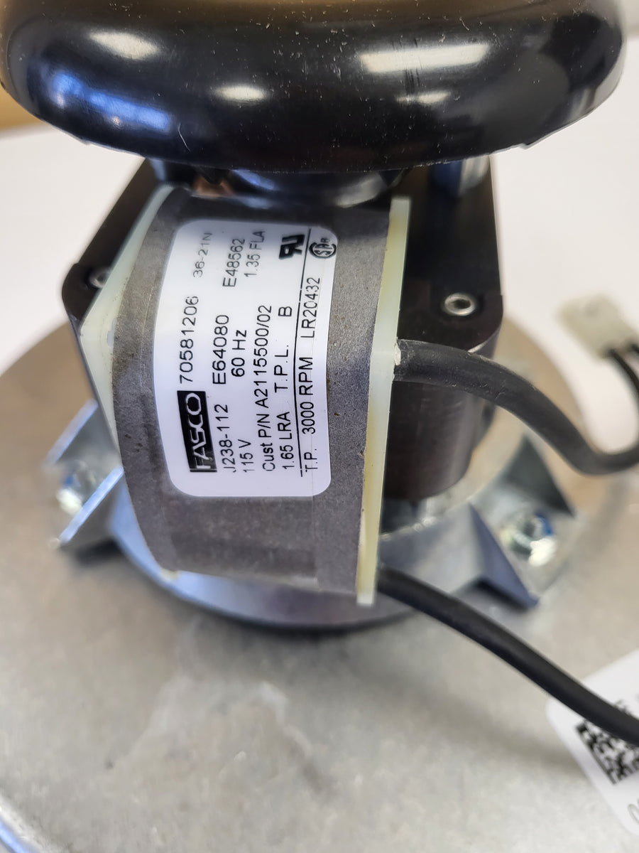 LAARS BLOWER MOTOR 115V 3000RPM 1.65A 60HZ FASCO 70581206 J238-112 – Pro North Heating Inc.