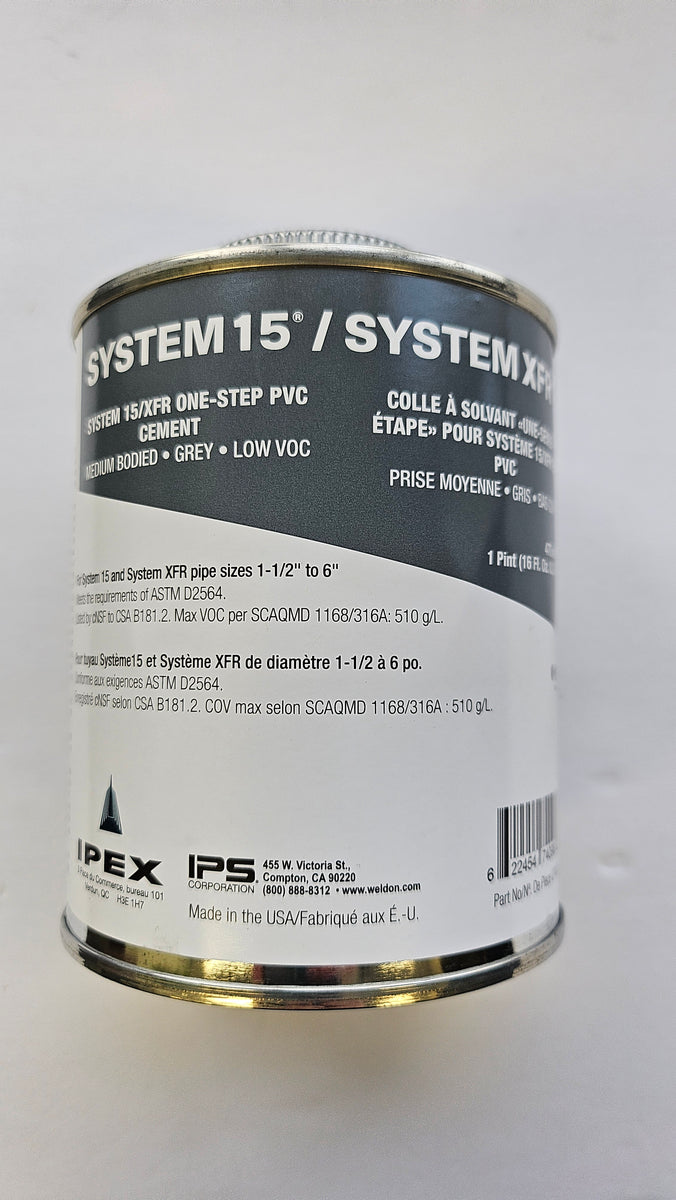 473ML XFR/SYSTEM 15 1-STEP CEMENT – Pro North Heating Inc.