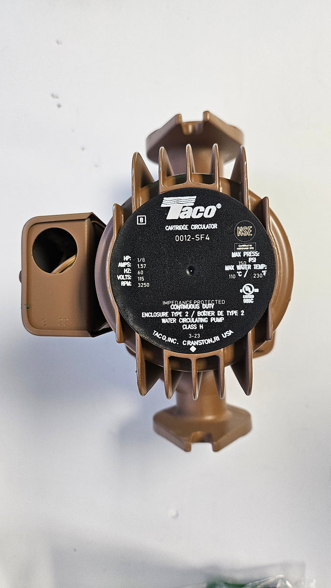 RAYPAK TACO PUMP 1/8HP 115V 150PSI COMES WITH 1 1/2" NPT FLANGES 194-1 ...