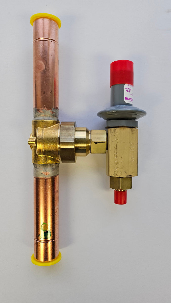 SPORLAN HOT GAS DISCHARGE BYPASS VALVE 7/8" ODF WITH 1/4" EXTERNAL EQ ...