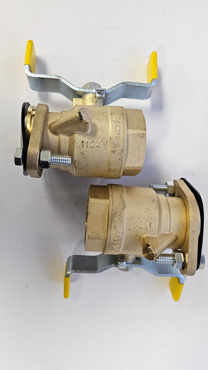 CALEFACTIO 2" THREADED PUMP FLANGE SET NPT F/PUMP L/DRAIN – Pro North ...