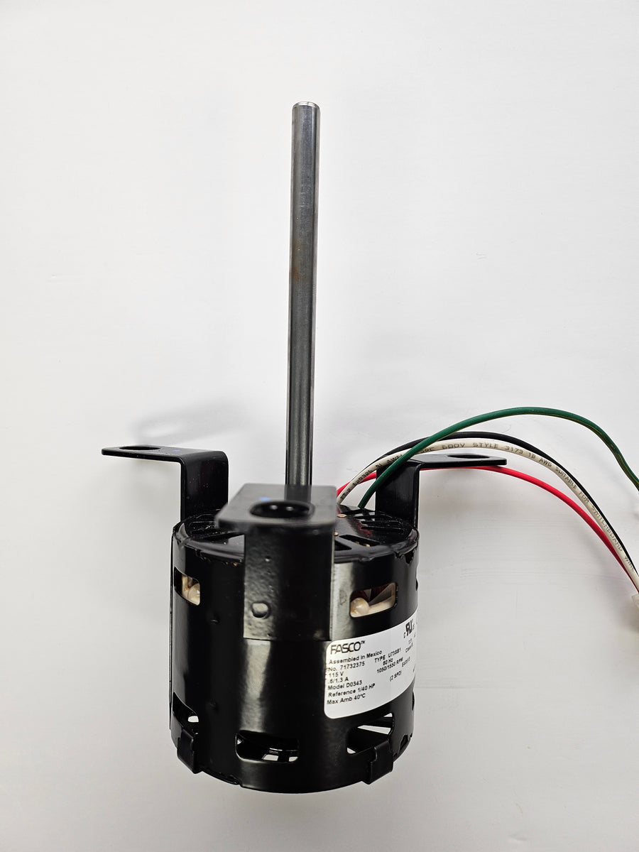 1/40 HP 115V 1050/1550 RPM 2SPEED BLOWER MOTOR 3/8" SHAFT – Pro North ...