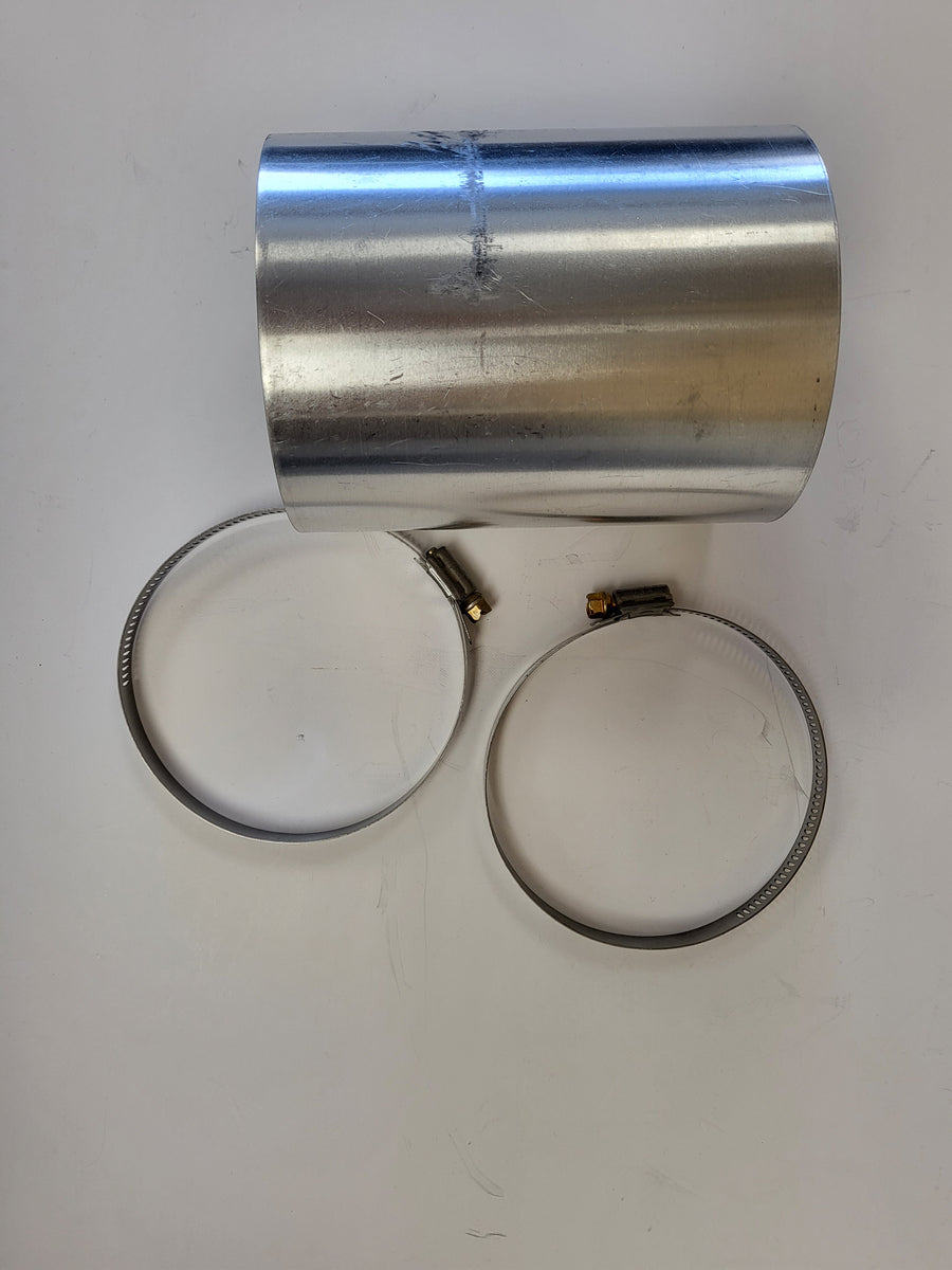 RADIANT TUBE VENT CONNECTION COMES WITH 4" GEAR CLAMPS (UNIVERSAL ...