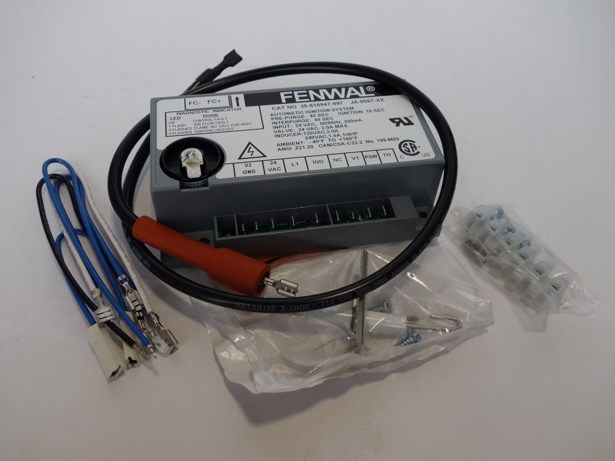 SCHWANK FENWEL CONTROLLER DSI, WIRES AND IGNITOR – Pro North Heating Inc.