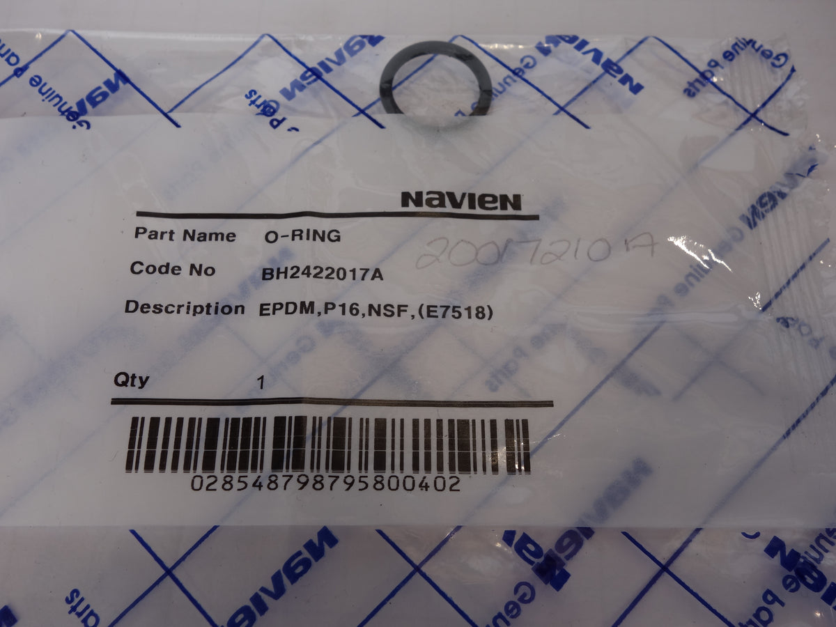 NAVIEN ORING NBR 19.8 X 2.4 T P16 FOR AUTO FILL VALVE – Pro North ...